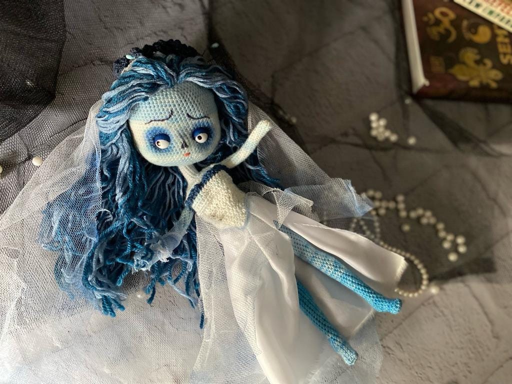 Corpse Bride Crochet Pattern, Amigurumi, Doll, Toy, Gift, Handmade ...