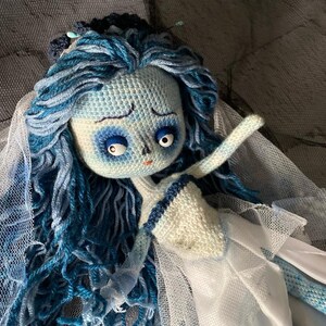 Corpse Bride Crochet Pattern, Amigurumi, Doll, Toy, Gift, Handmade ...