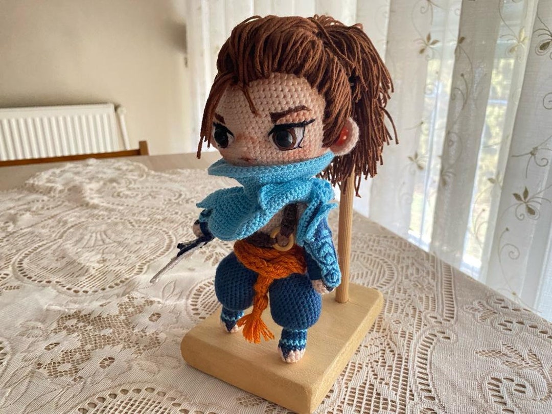 Yasuo League of Legends Amigurumi Crochet Doll, Toy, Gift, Handmade ...