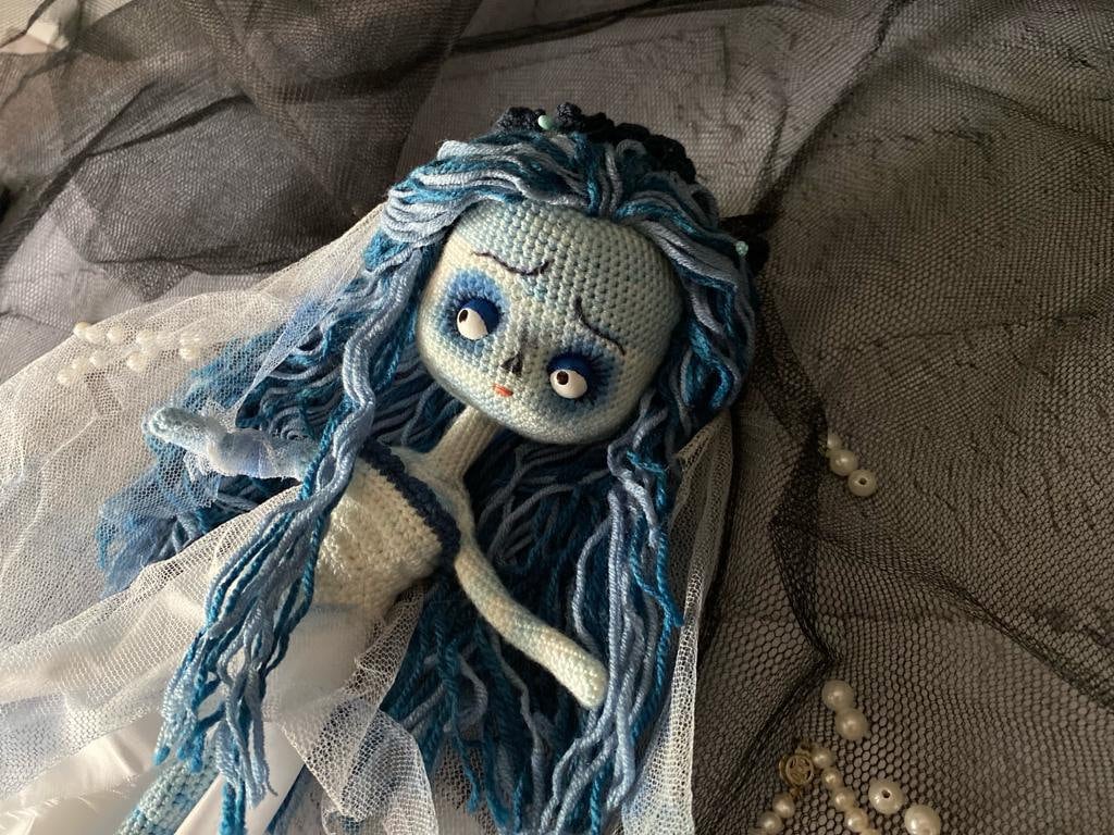 Corpse Bride Crochet Pattern, Amigurumi, Doll, Toy, Gift, Handmade ...