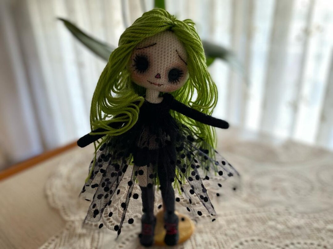 Lilith Vampire Girl, Amigurumi, Crochet, Handmade, Toy, Gift, Knitting ...
