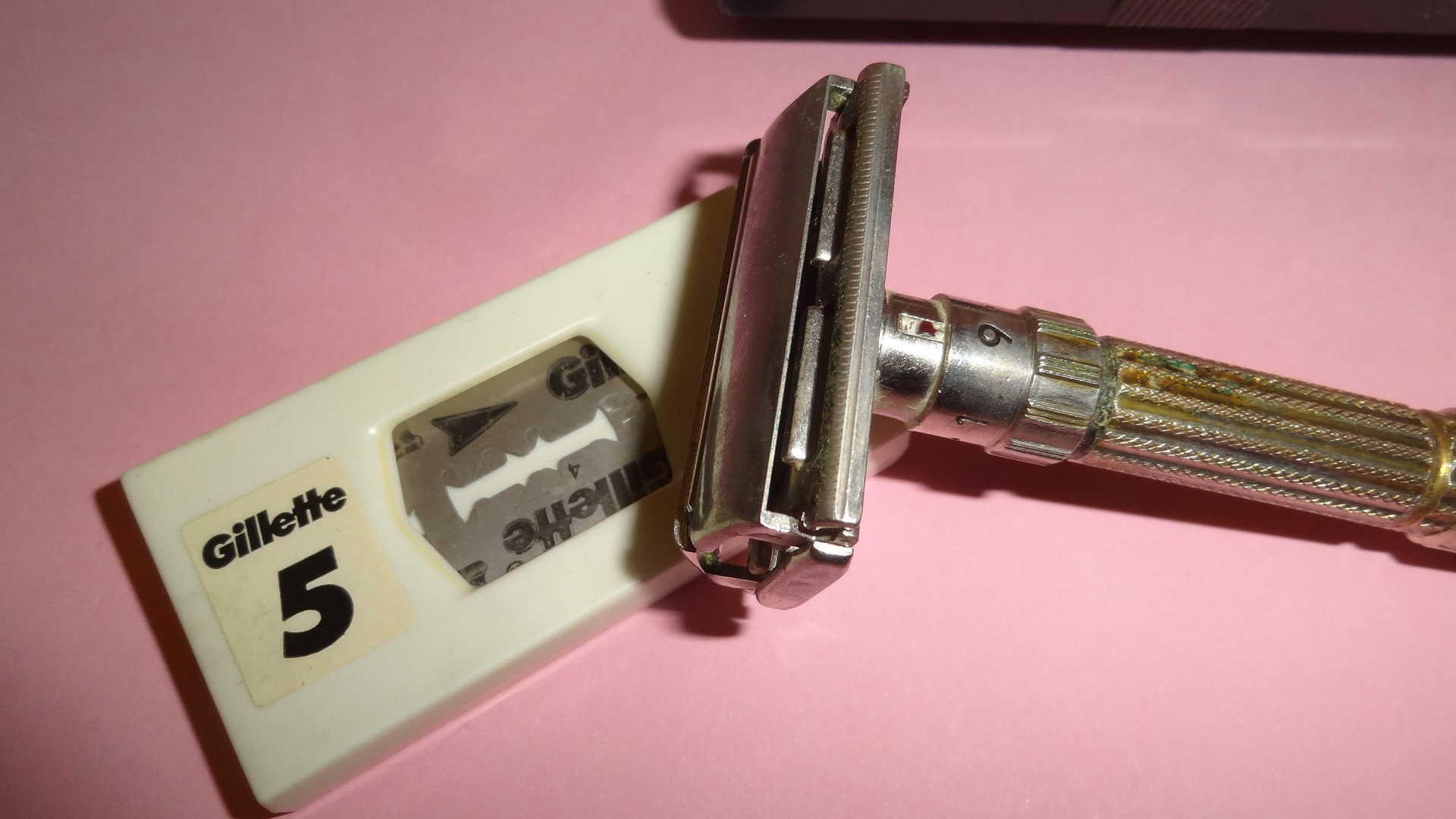 Vintage Gillette Fatboy Safety Razors