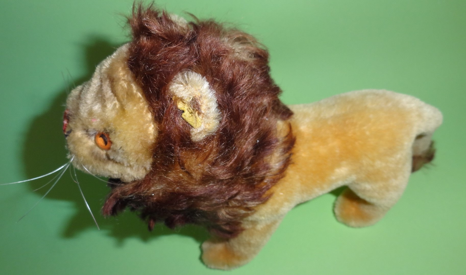 Vtg STEIFF LION With BUTTON 1970's, Stuffed Plush Steiff Lion, Soft ...
