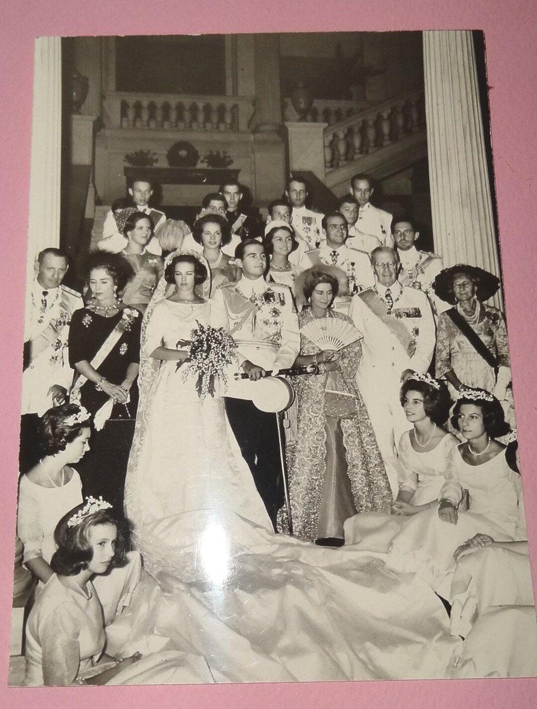 GREEK ROYAL FAMILY King Constantine Queen Anna Maria 4 Photos 1960's ...