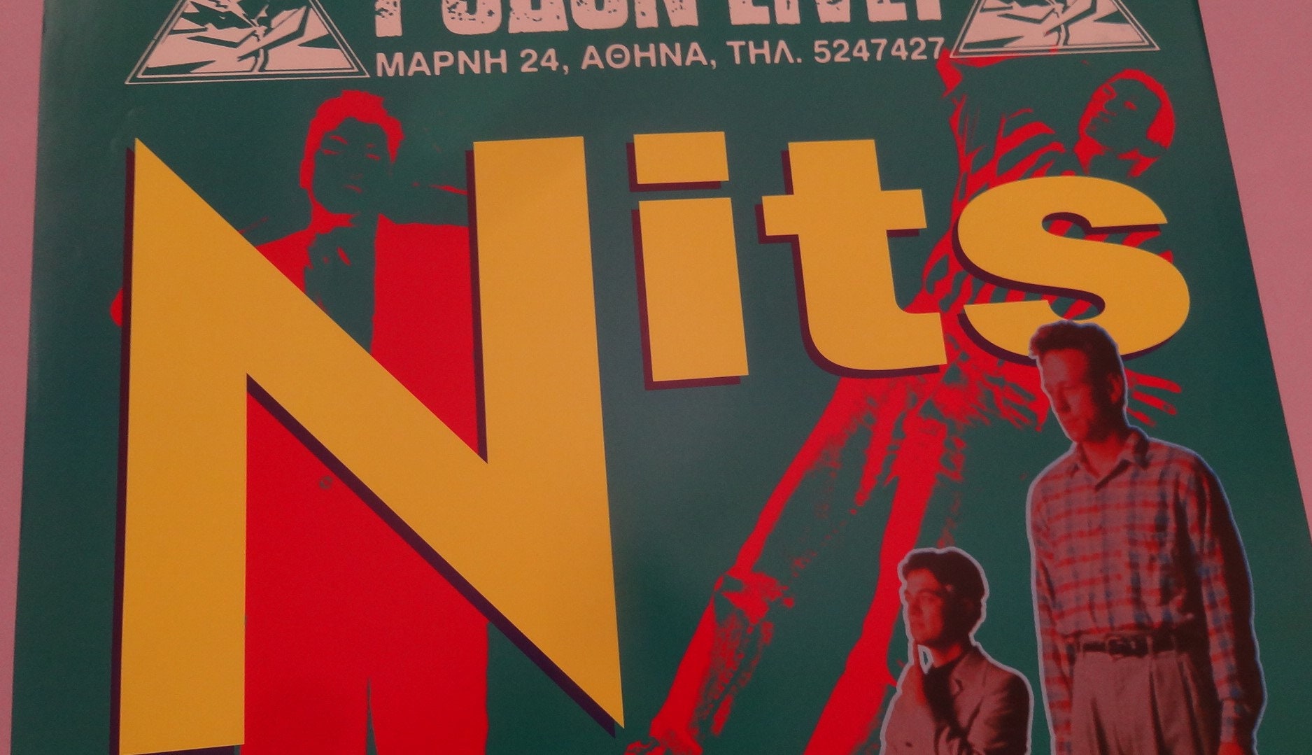 NITS ROCK POSTER Nits Dutch Pop Group Live Concert at Rodon | Etsy