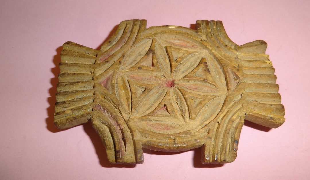 Vtg HANDMADE BREAD SEAL Stamp Greek Prosphoron Greece 1950's, Greek ...