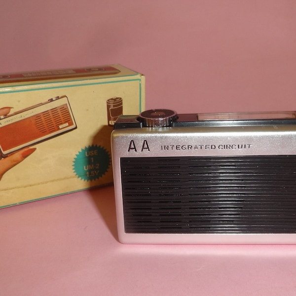 Miniature Transistor Radio - Etsy