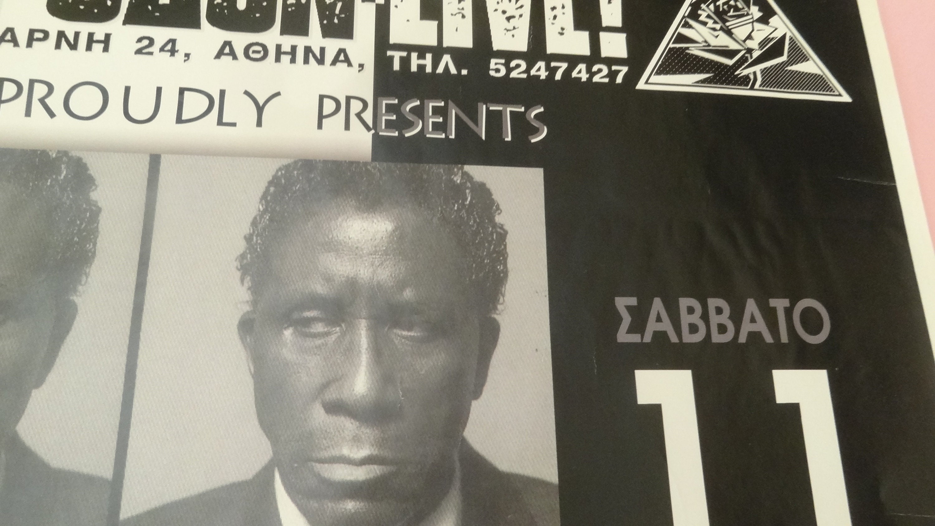 Original JAY HAWKINS & the Chicken Hawks Poster Live at Rodon Athens ...