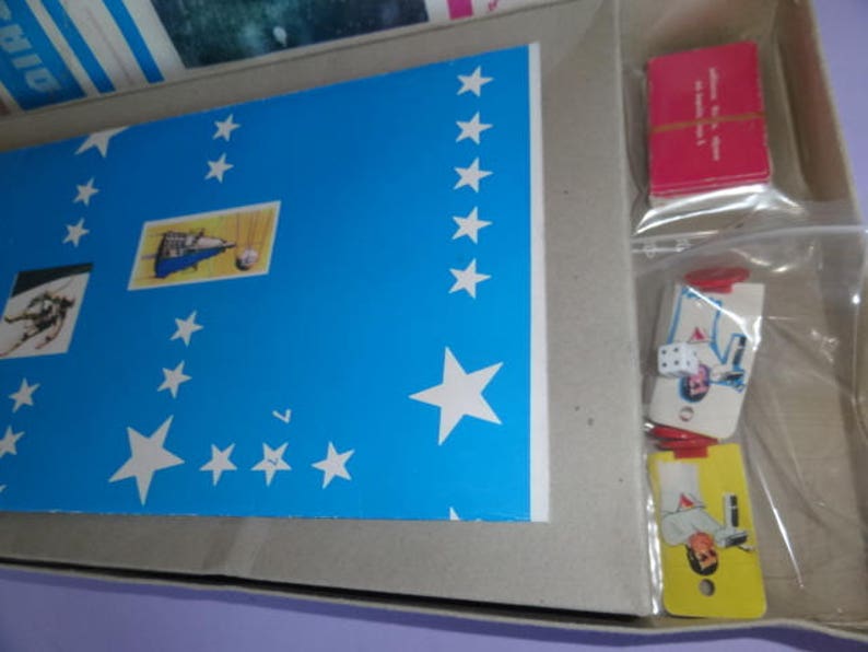 Vtg ARGO SPACESHIP Board Game 1980's NASA Lunar - Etsy