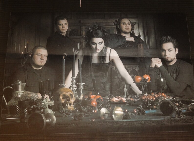 ORIGINAL EVANESCENCE POSTER Live Concert 2007, Evanescence at ...