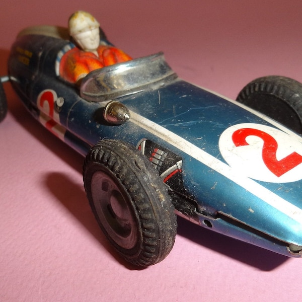 Vintage Japanese Tin Toy Cars - Etsy