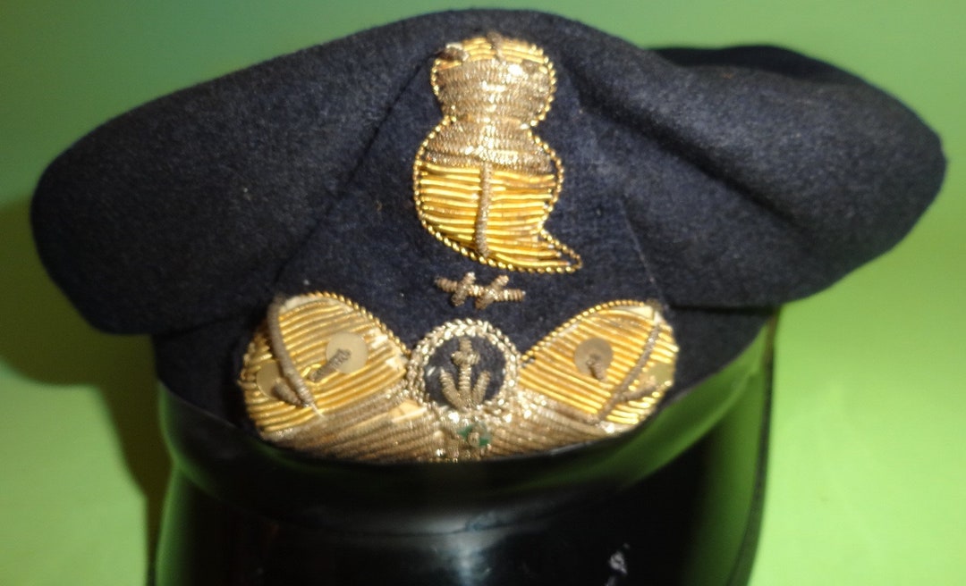 Antique GREEK MILITARY HAT School Cap Greece 1900's, Old Greek Πηλίκιον ...