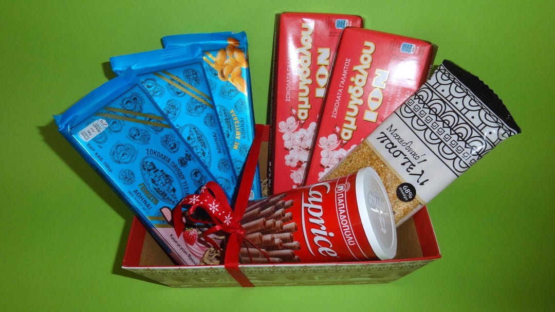 ION ALMOND Chocolate Bars 2x200gr, Pavlidis Dark Chocolate Bars 3x100 ...