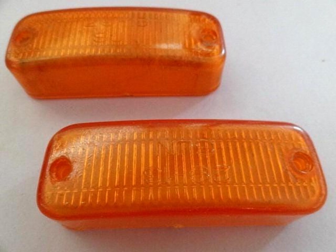 Vintage Car Indicator Lights, 2 Green Car Corner Lights, 2 Car Side ...