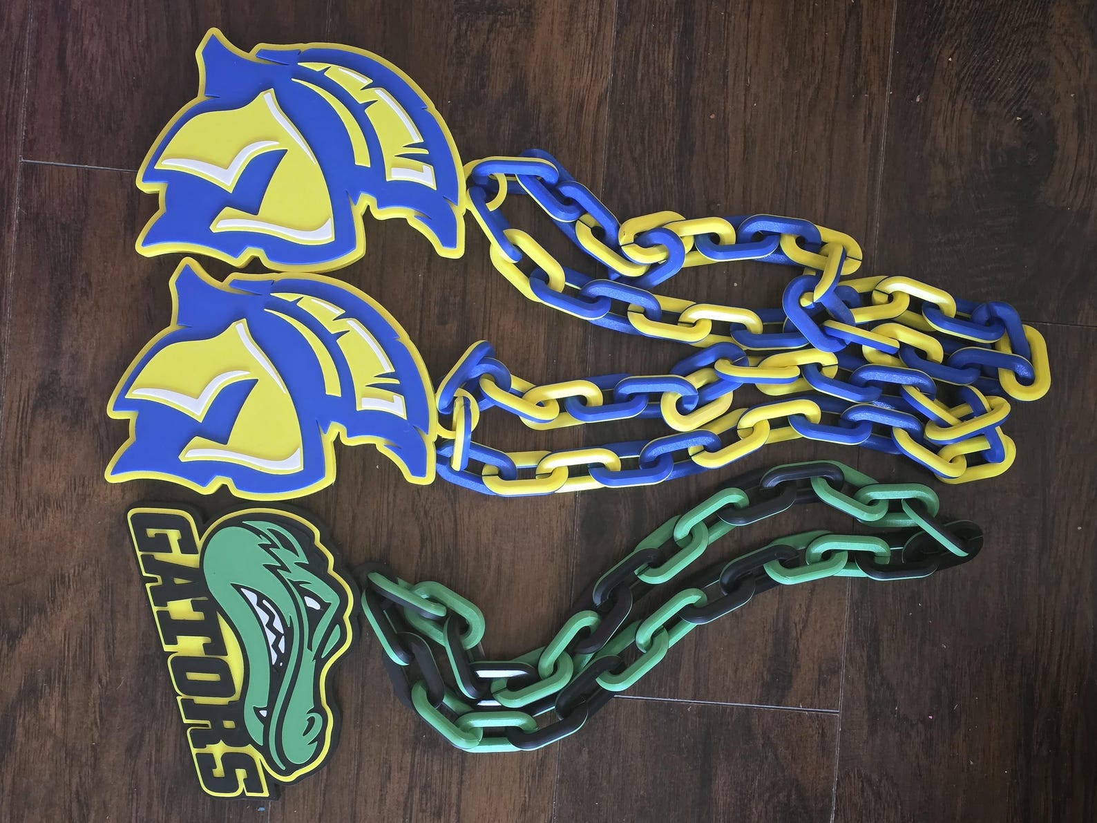 Oversized Custom 3D Printed Chain, Personalized Spirit Chain for Game ...