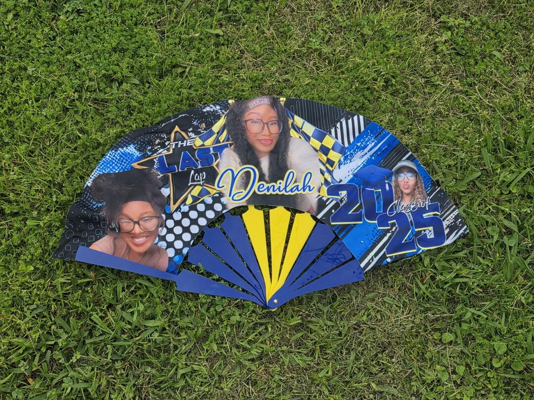 Custom Clacking Fan, Graduation Fan, Wedding Fan, Babyshower Fans - Etsy