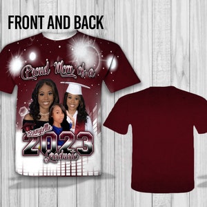 Graduation 3D Shirt, All Over Graduation Shirt, Senior 2026, Custom ...
