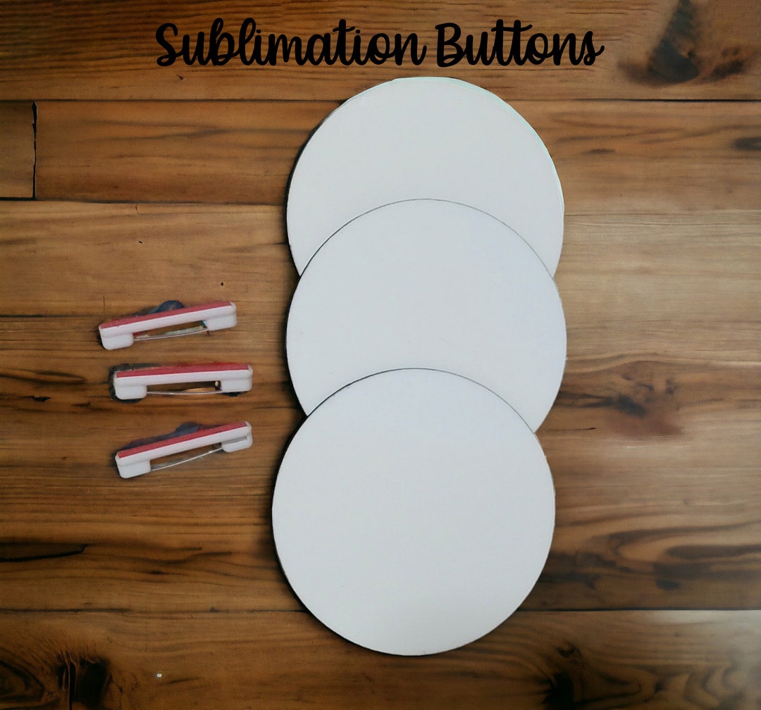 Printed Sublimation Buttons - Etsy