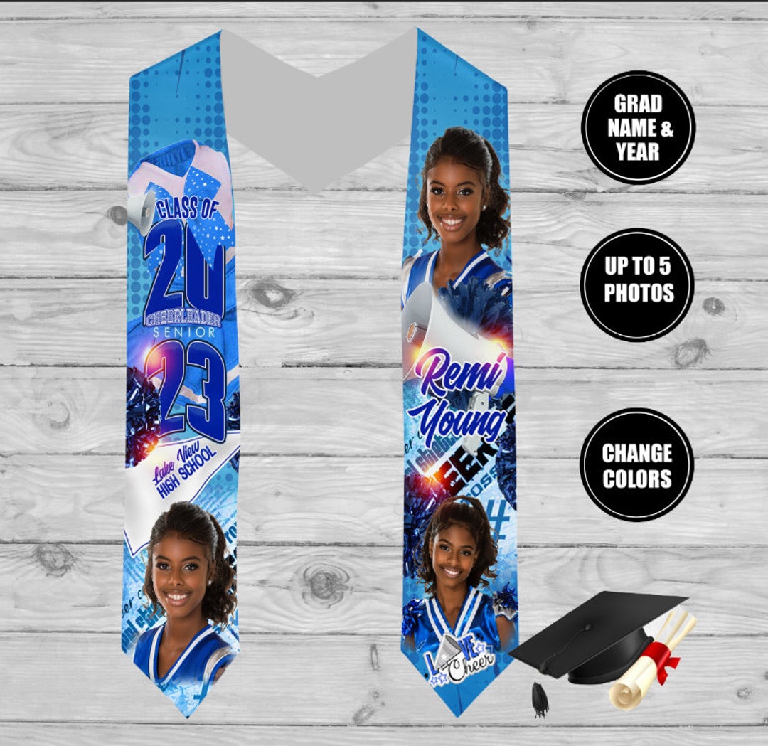 Custom Graduation Stole Sashes, 3D Printing, Graduation Keepsake ...