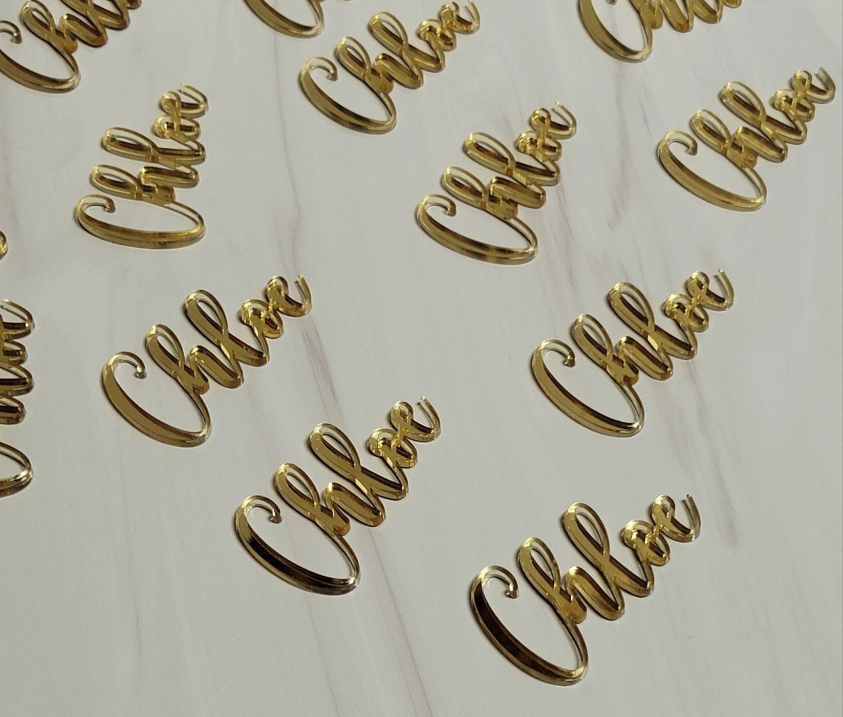 Acrylic Name Plate, Acrylic Place Card, Glitter Name Plate Acrylic ...