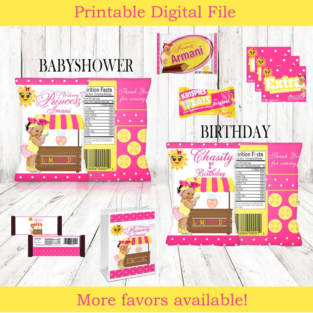 Pink Lemonade Baby Shower, Lemonade Party, Pink Lemonade First Birthday ...