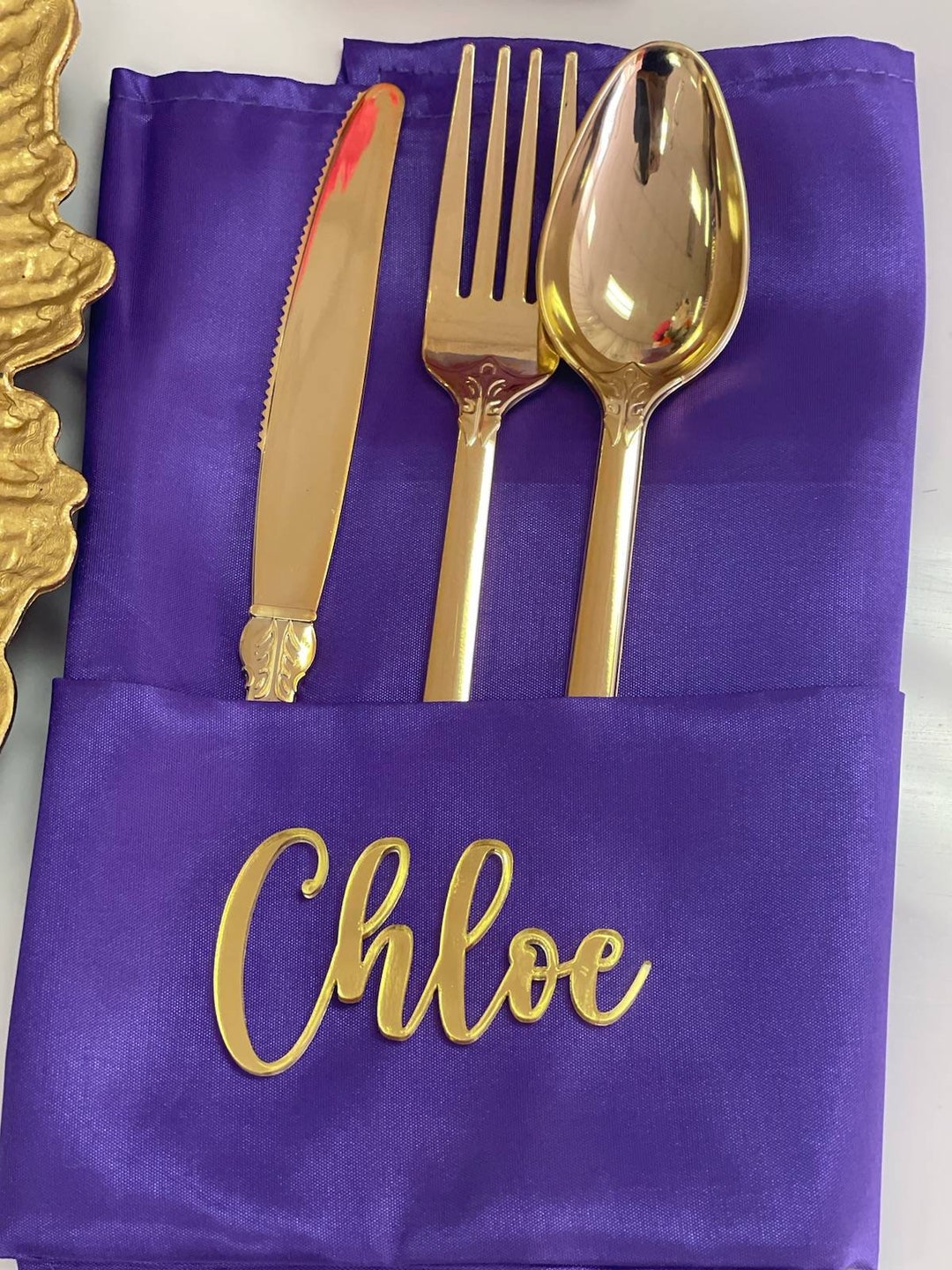 Acrylic Name Plate, Acrylic Place Card, Glitter Name Plate Acrylic ...