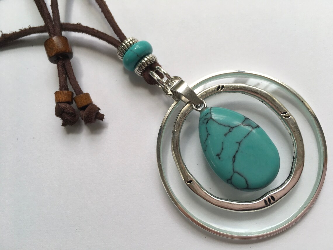 Magnifying Necklace Healing Gem Stone Monocle Necklace - Etsy