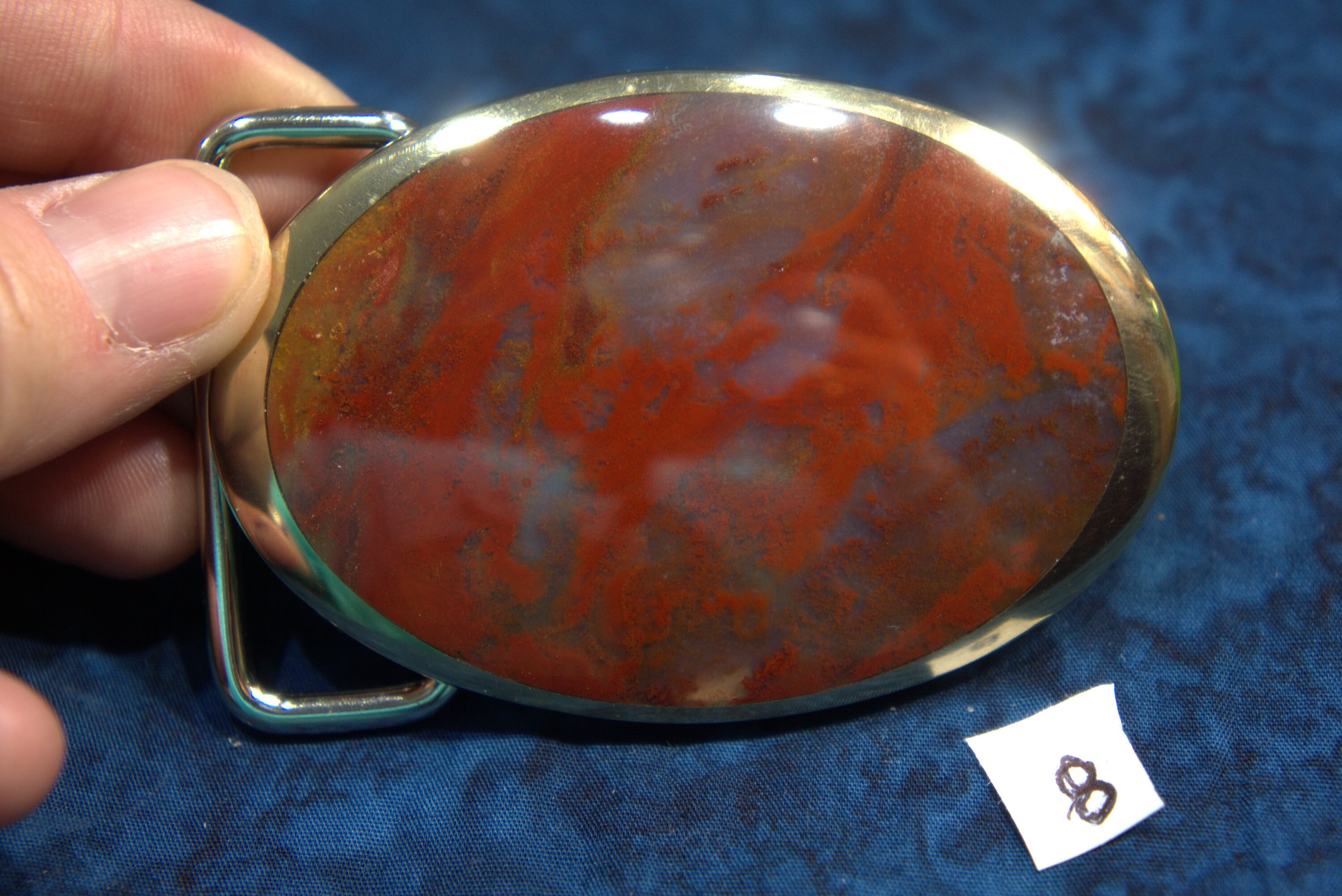 Gemstone and Brass BELT BUCKLES - Etsy