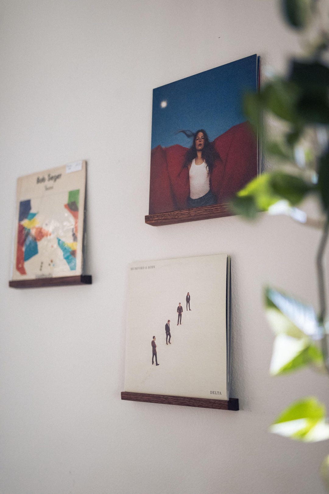 Floating Minimalist Record Vinyl Shelf - Etsy