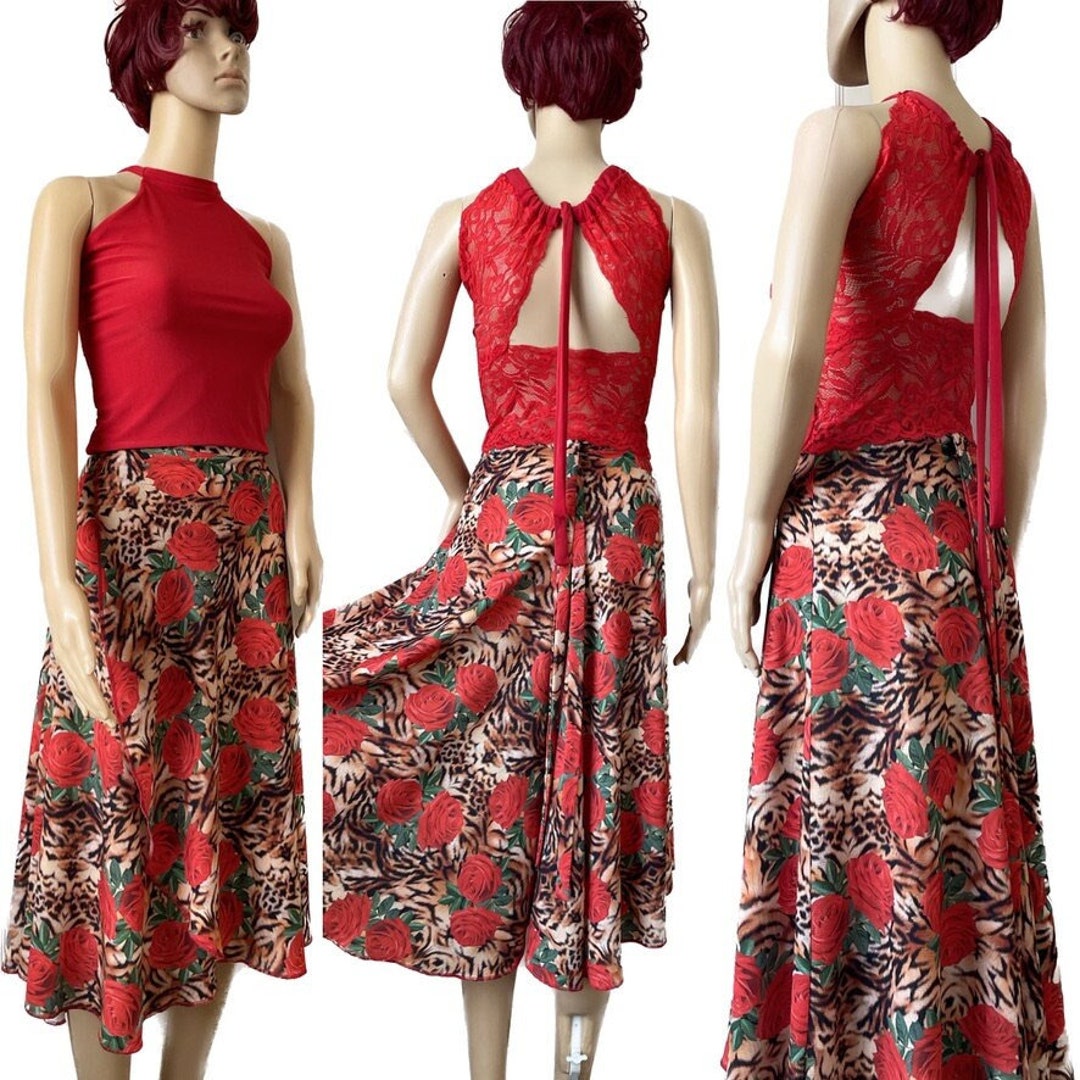 Tango Wrap Skirt in Two Sizes - Etsy