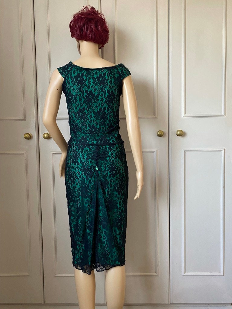 Lace Skirt And Top Set Etsy