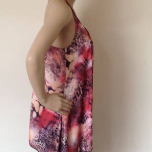 Floaty Sheer Lined Top Small to Medium and Large Size - Etsy