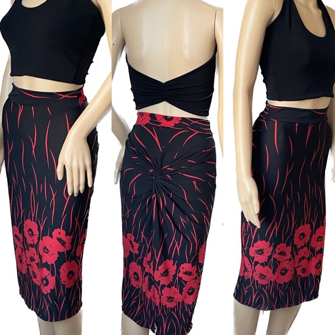 Tango Twist Skirt in Two Sizes - Etsy