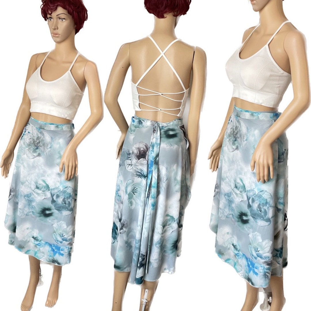 Tango Wrap Skirt in Small to Medium Size - Etsy