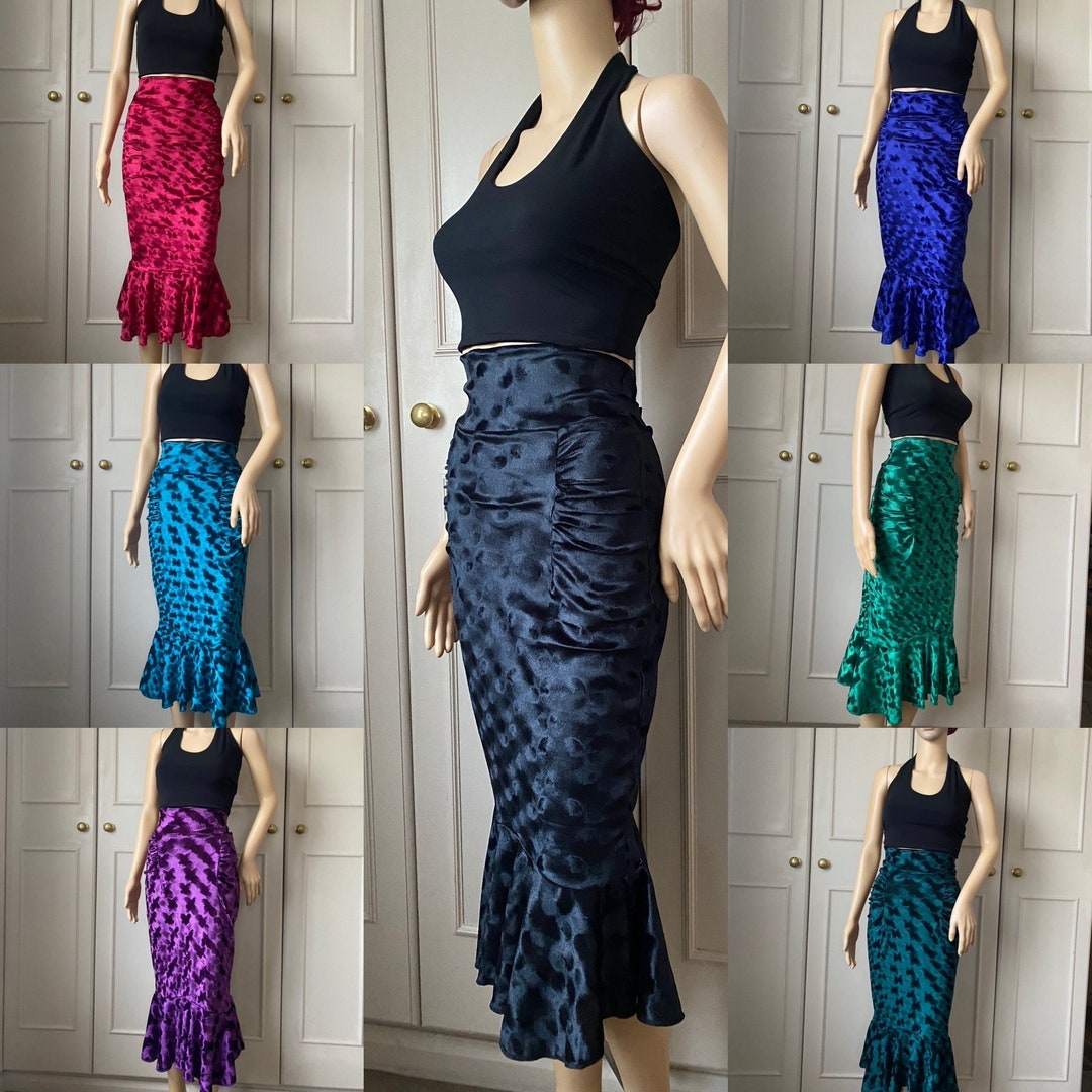 Tango Skirt in Several Colours and Sizes - Etsy