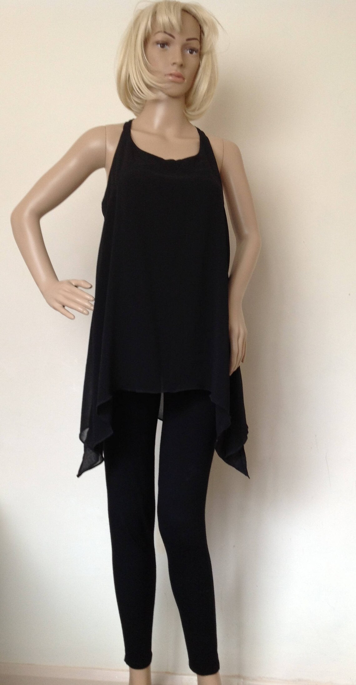 Floaty Sheer Lined Top Small to Medium and Large Size | Etsy