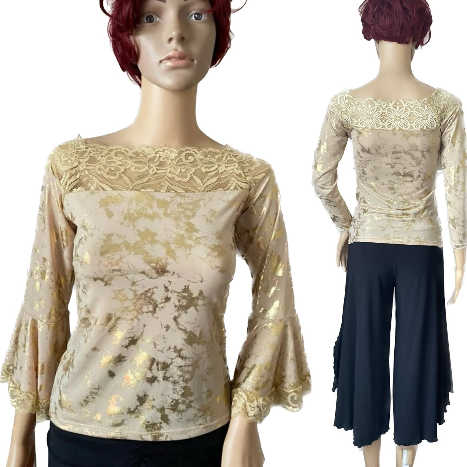 Tango Top in Small to Medium Size - Etsy