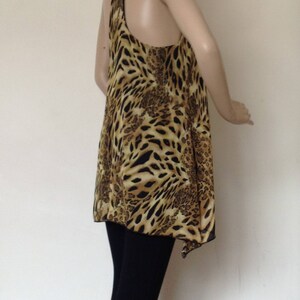 Floaty Sheer Lined Top Small to Medium and Large Size - Etsy