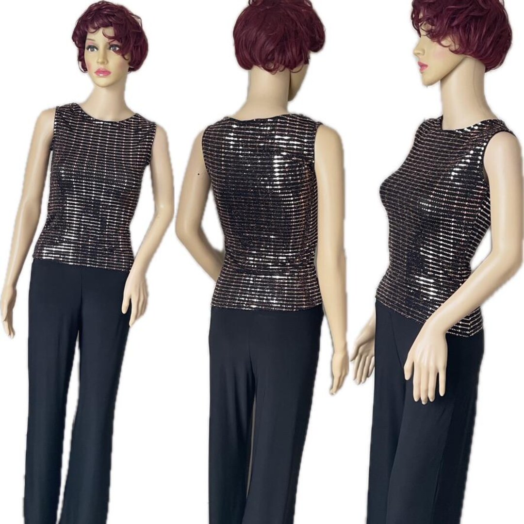 Sequin Top in Three Sizes - Etsy
