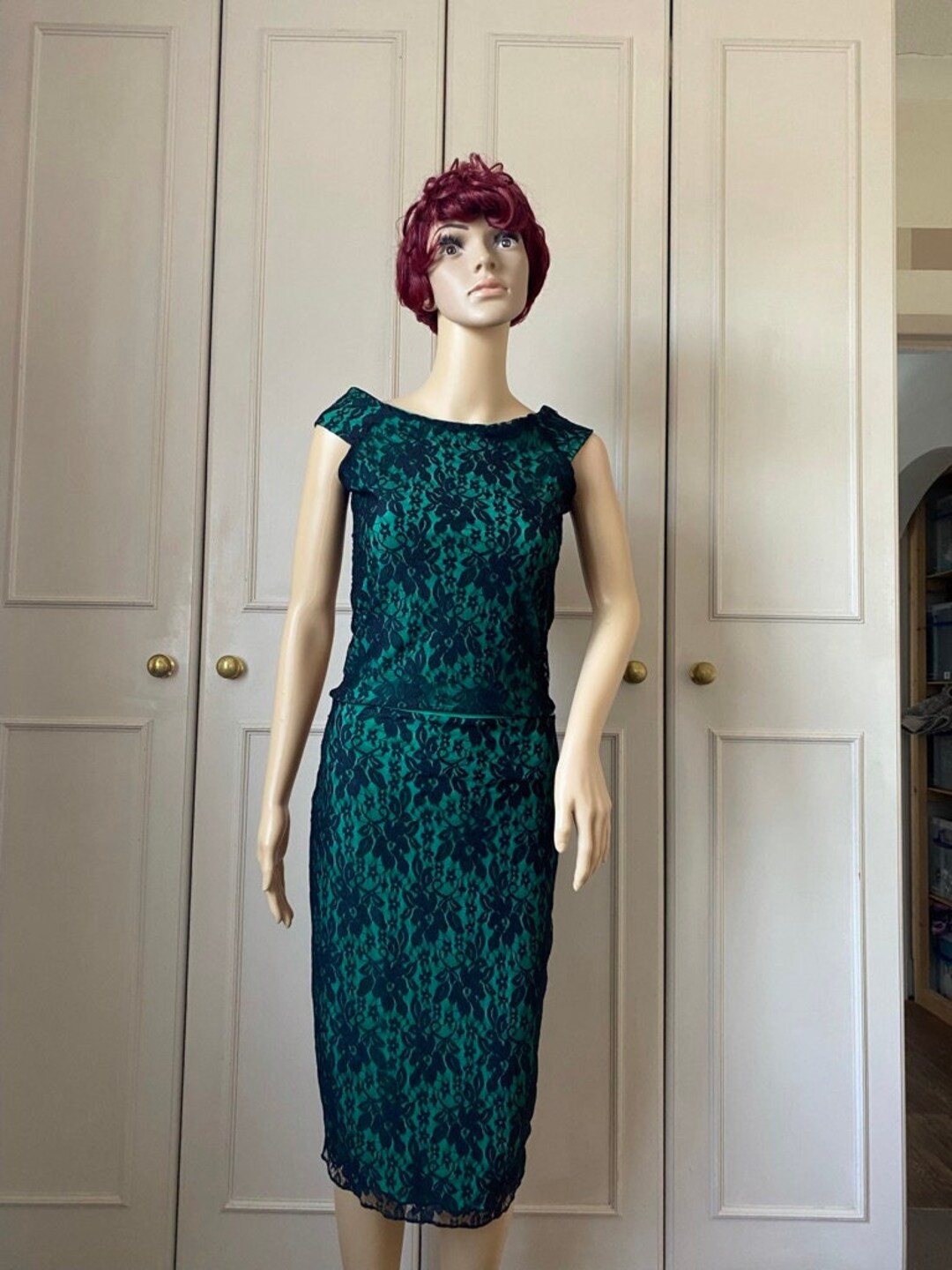 Lace Skirt And Top Set Etsy