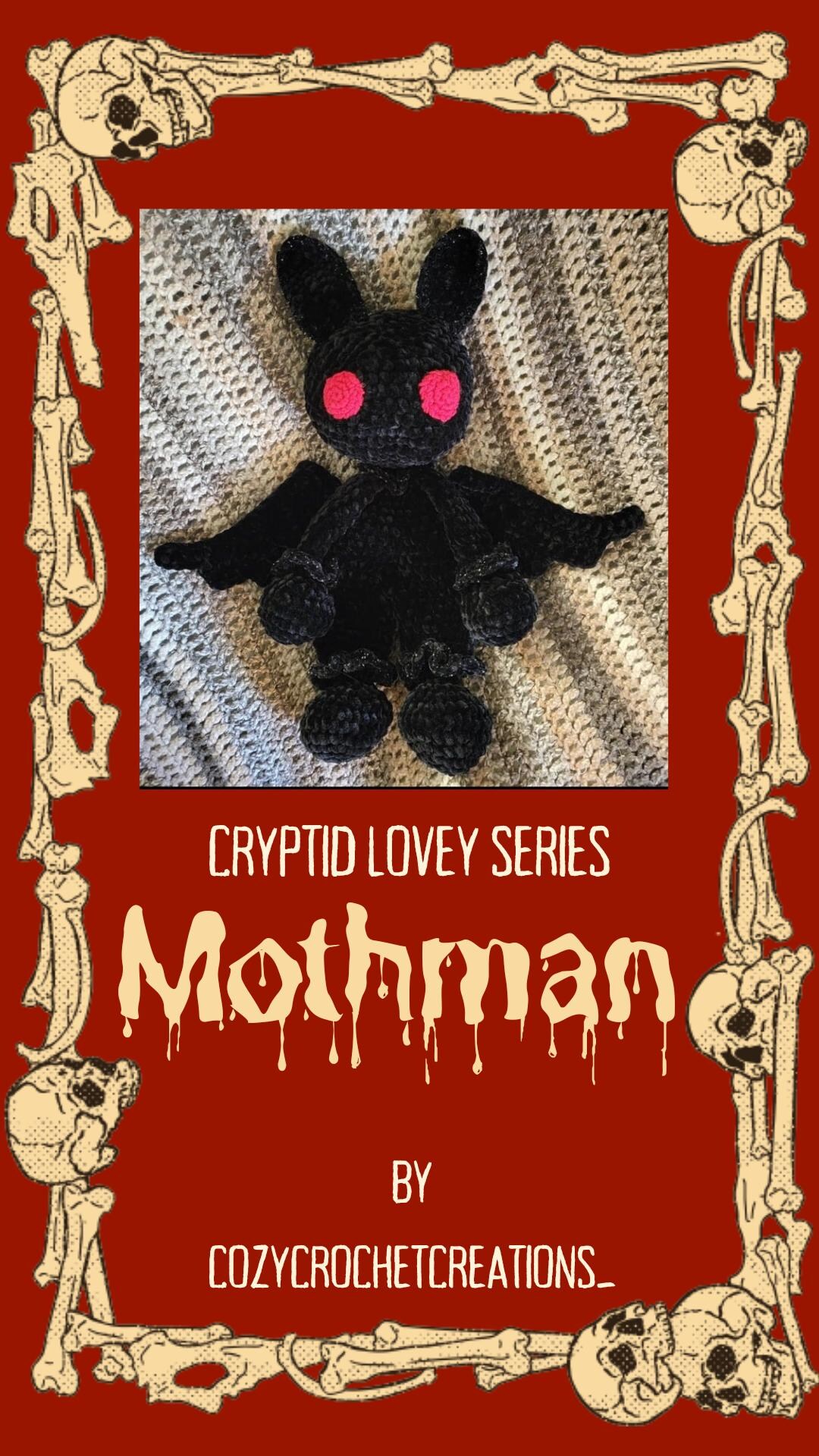 Mothman Lovey Pattern - Etsy