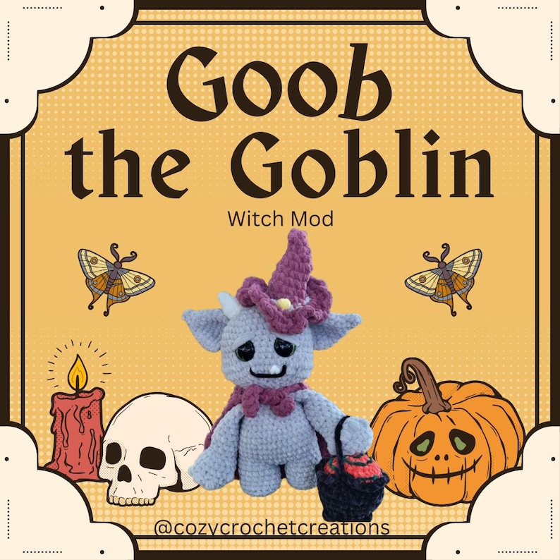 Goob the Goblin Pattern - Etsy