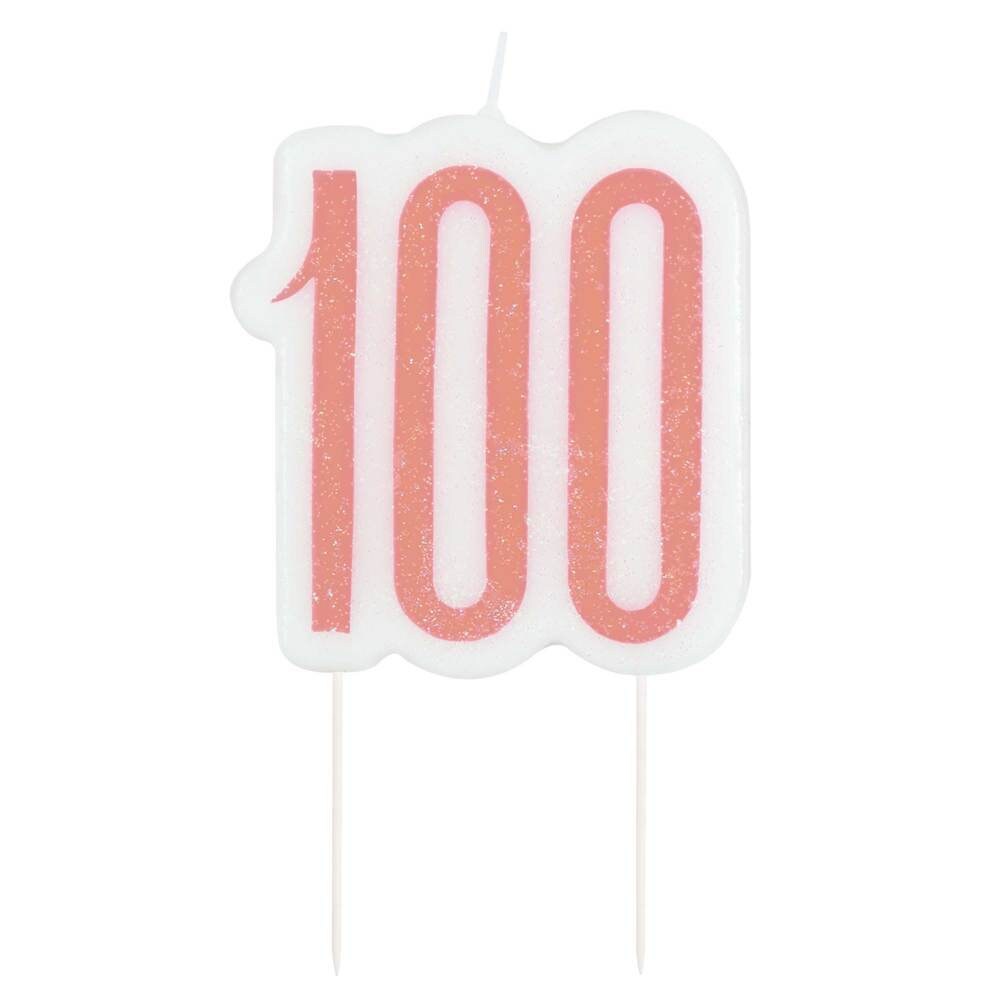 Rose Gold 100th Birthday Decorations One Hundred Birthday | Etsy