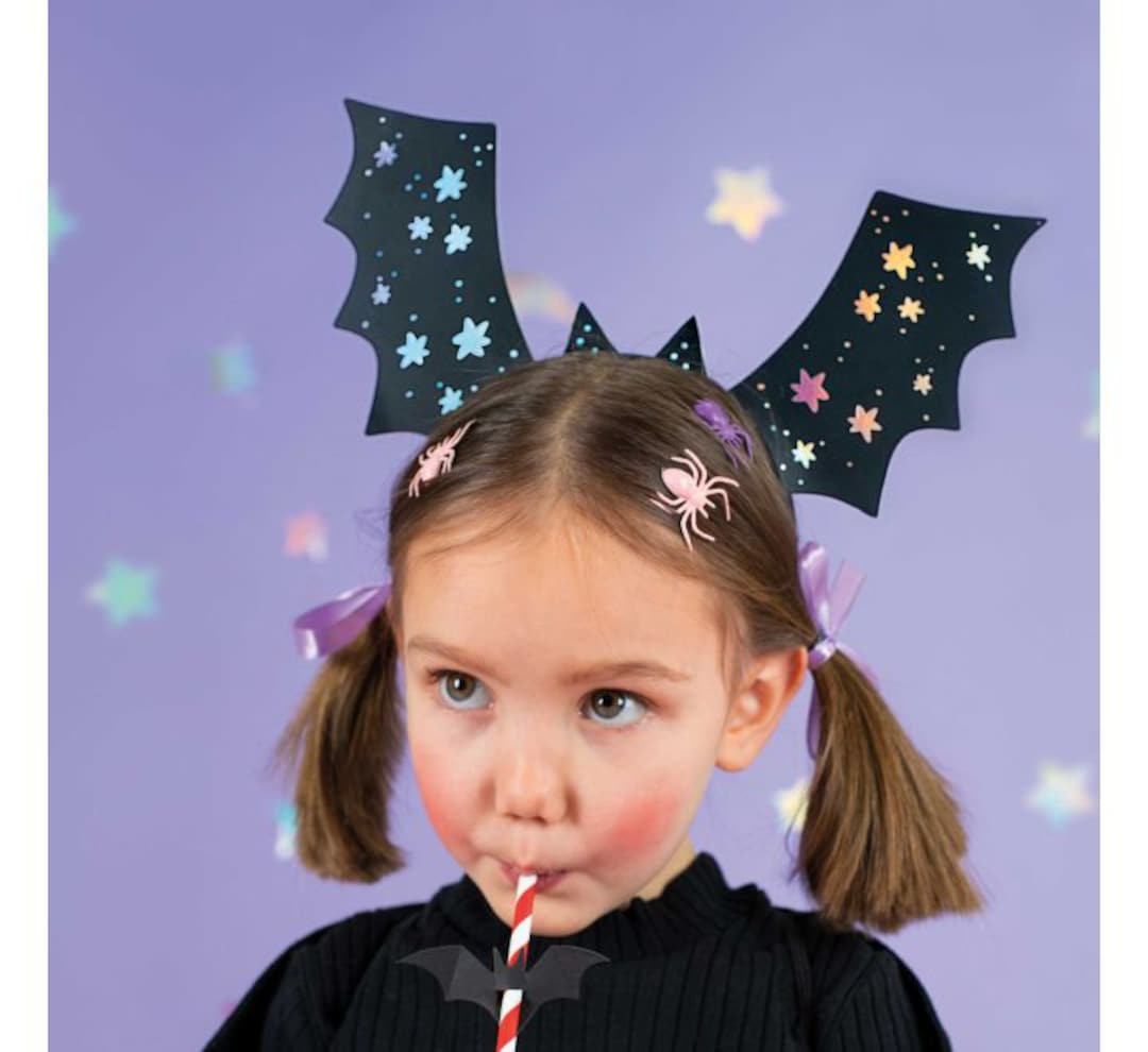 4 Halloween Bat Headbands Cute Halloween Party Dress Up - Etsy