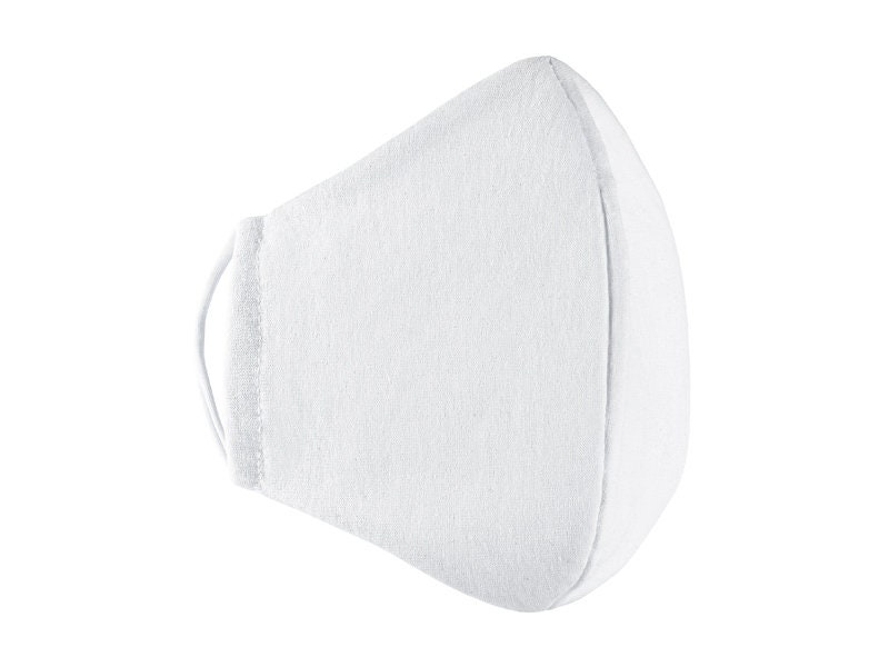 Cotton Face Masks Reusable White 100% Cotton Face Masks - Etsy UK