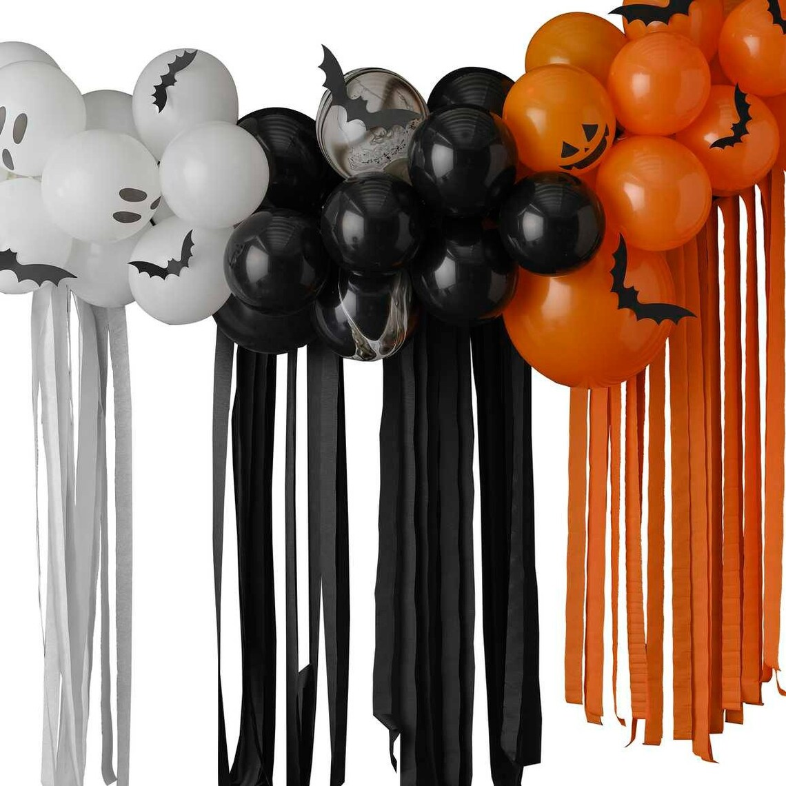 Halloween Party Balloon Arch Backdrop Ghosts Pumpkins Bats - Etsy UK