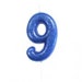 Number 6 Blue Glitter Candle, Blue Birthday Candles, Birthday Cake ...