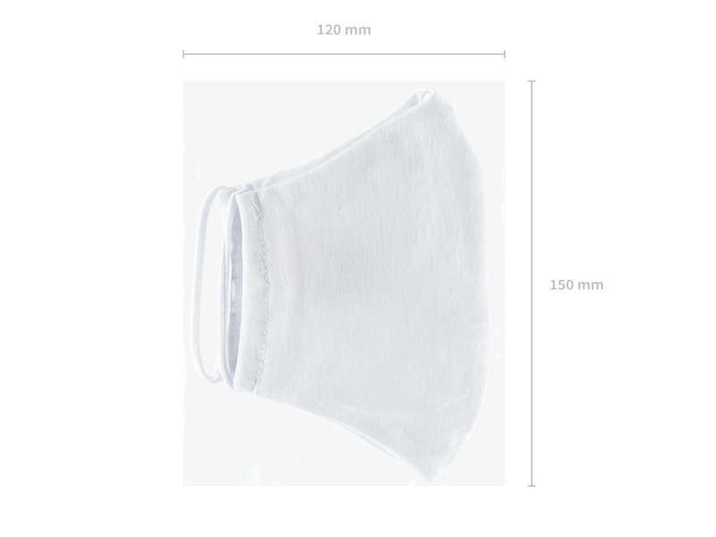 Cotton Face Masks Reusable White 100% Cotton Face Masks | Etsy