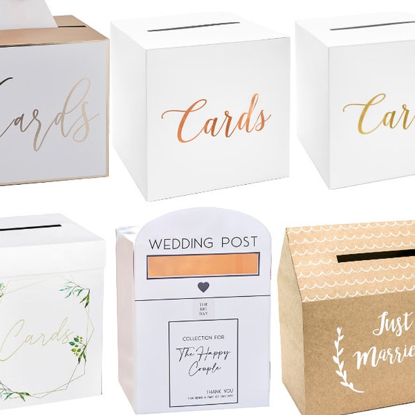 Reception Card Box - Etsy