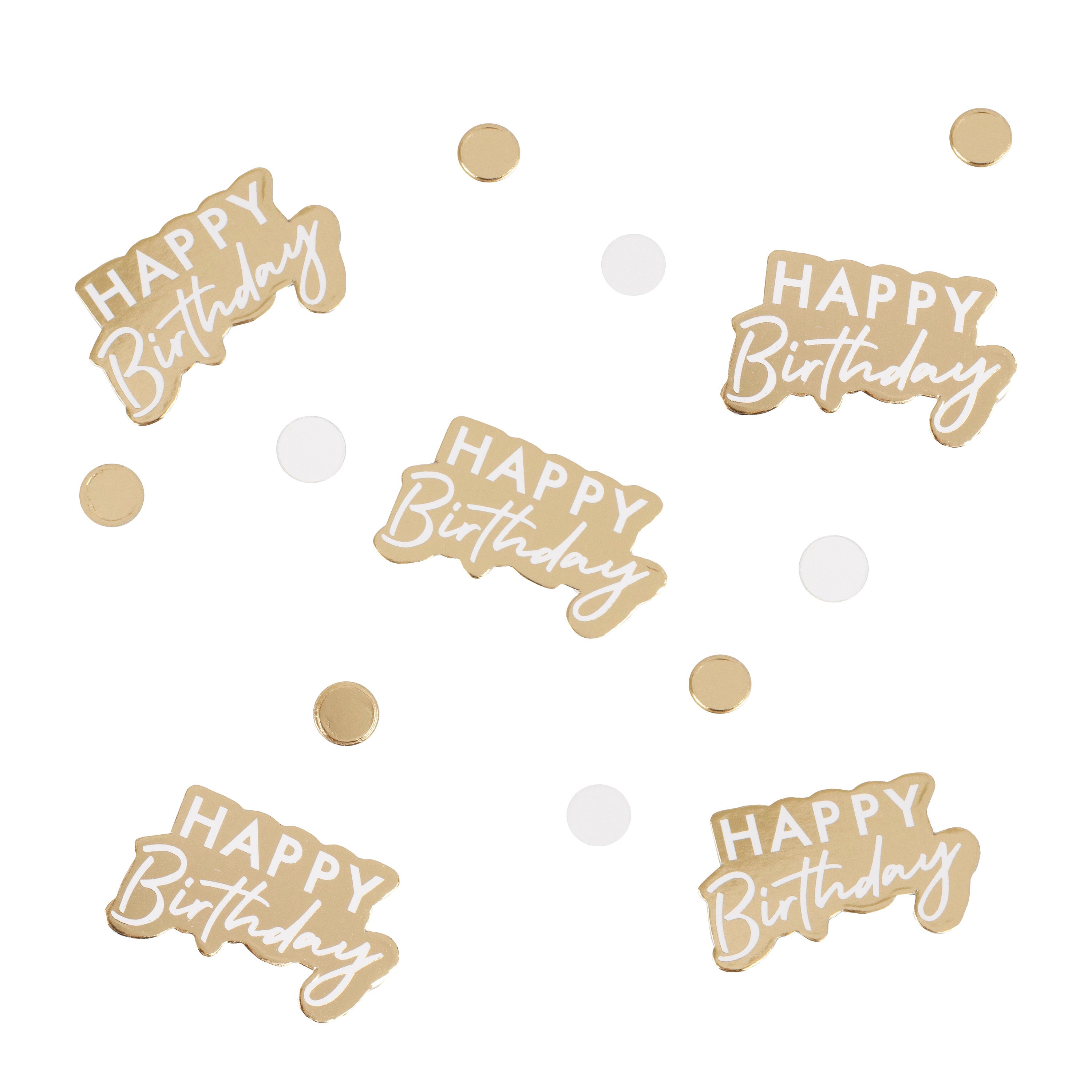 Gold Table Confetti Birthday Table Decorations Gold Birthday - Etsy
